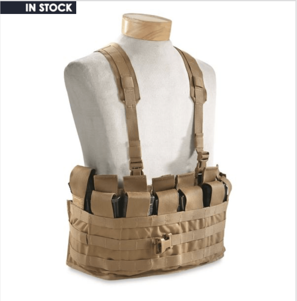USMC Surplus Chest Rig in Coyote Brown: Field-Proven, and Budget ...